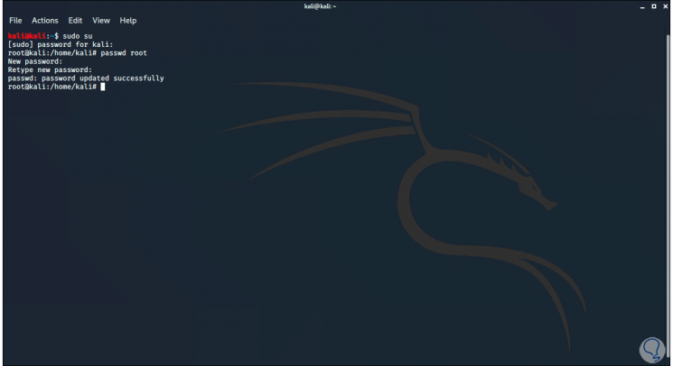 Cómo entrar en ROOT Kali Linux | Modo ROOT Login - Solvetic