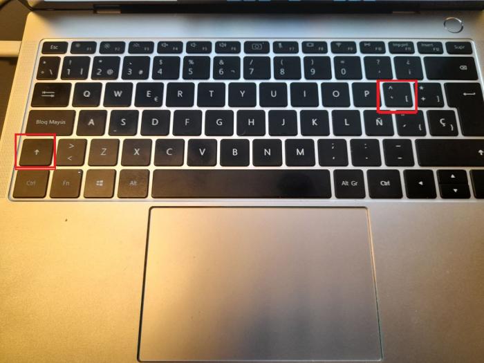 Como se hace en el teclado este simbolo ^ - Solvetic