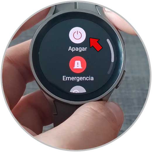 Apagar y encender Samsung Galaxy Watch 5 - Solvetic