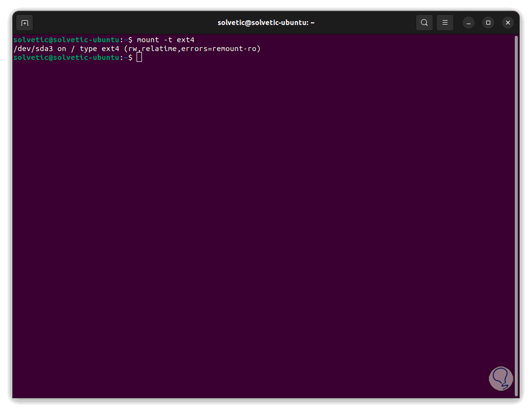 Cómo usar el Comando Mount en Linux ️ - Solvetic