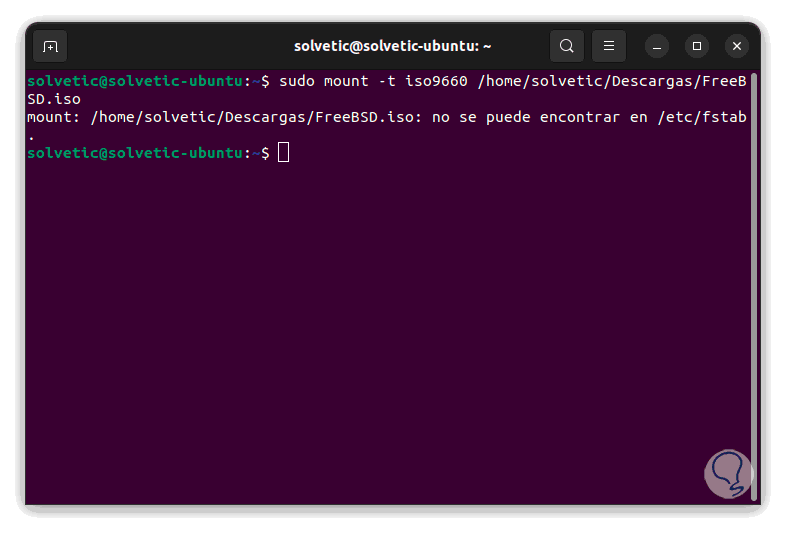 Cómo usar el Comando Mount en Linux ️ - Solvetic