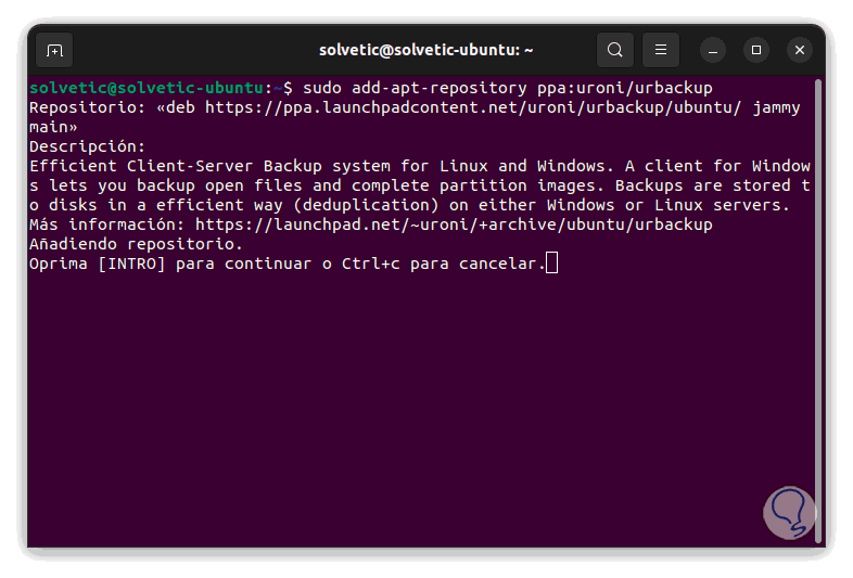Instalar UrBackup Ubuntu, CentOS, Debian ️ Cliente y Servidor Linux - Solvetic