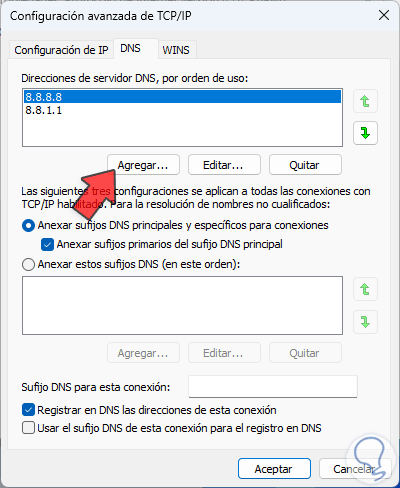 Configurar DNS Windows 11 ️ - Solvetic