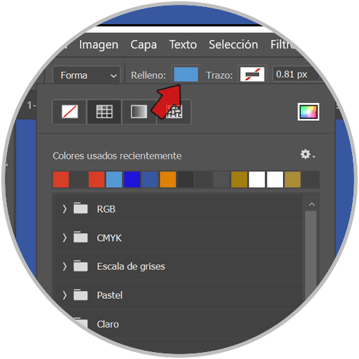 Cómo insertar texto y formas en Photoshop ️ - Solvetic