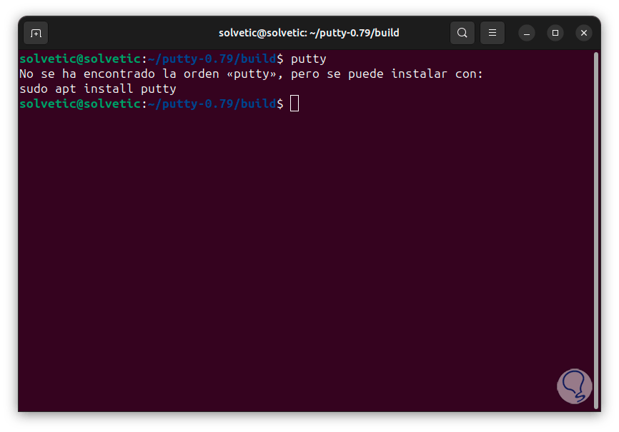 Cómo INSTALAR PUTTY en LINUX - Solvetic