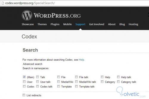 Wordpress - El Codex - Solvetic