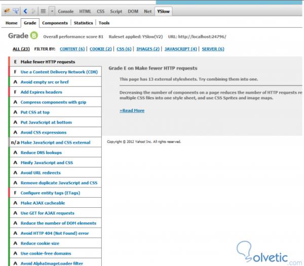 Medir rendimiento de aplicación ASP.NET MVC - Solvetic