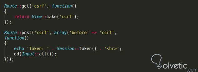 Construir token CSRF con Laravel - Solvetic
