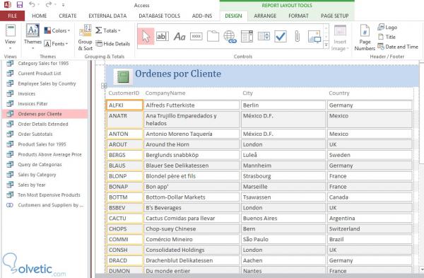 Reportes en Microsoft Access 2013 - Solvetic