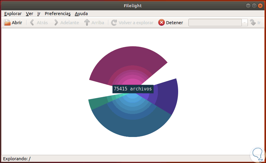 Cómo instalar Filelight en Linux - Solvetic