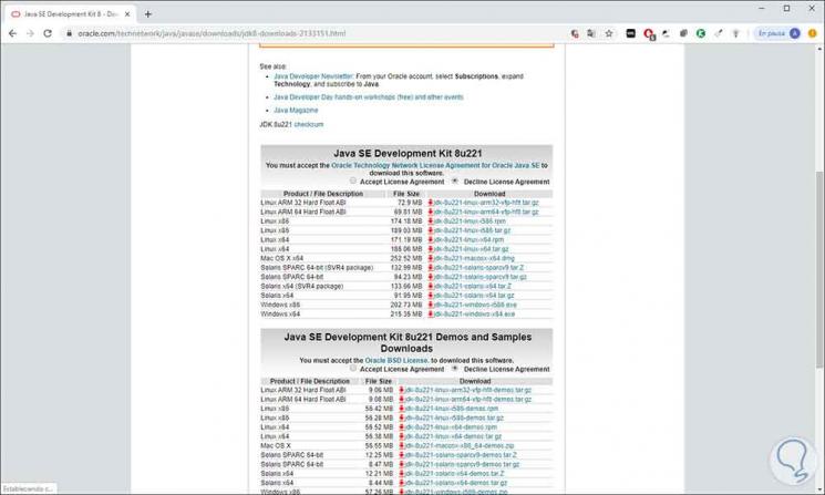 Cómo instalar Java 8 o Java 13 en CentOS 8 - Solvetic