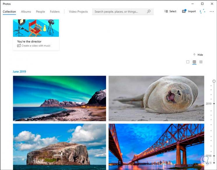 Cómo abrir aplicación de Fotos en Windows 10 - Solvetic