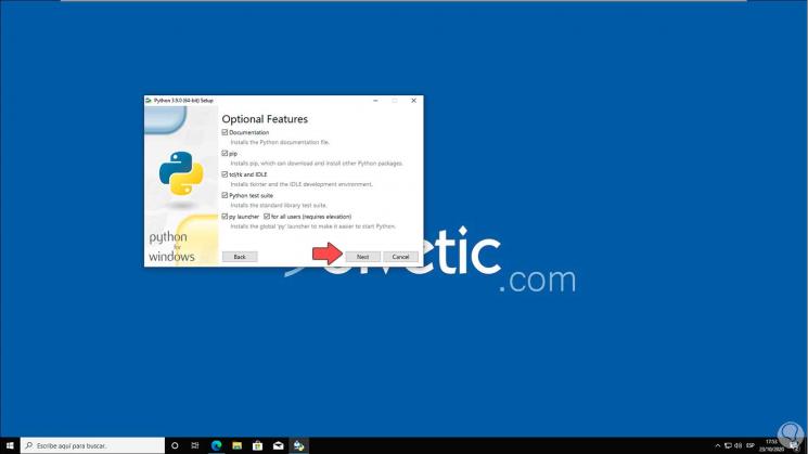 Instalar Python 3.9 en Windows 10 - Solvetic