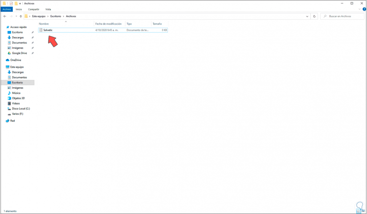Copiar archivos desde CMD Windows 10 - Solvetic