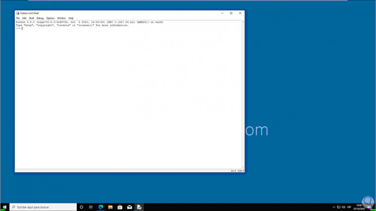 Instalar Python 3.9 en Windows 10 - Solvetic