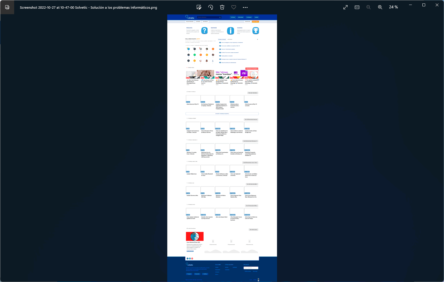 Captura de Pantalla con Desplazamiento PC Windows ️ - Solvetic