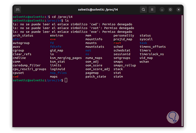 DIRECTORIO PROC LINUX - Solvetic