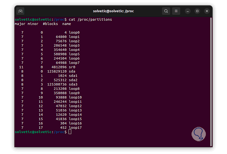 DIRECTORIO PROC LINUX - Solvetic