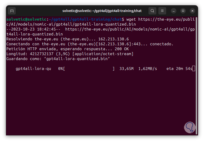 INSTALAR GPT4ALL UBUNTU - Solvetic