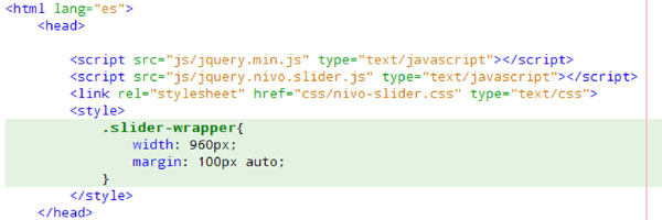 Crear un slider de imágenes con Jquery para una web - Solvetic