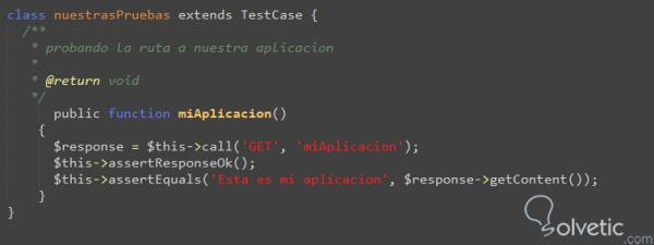 Utilizar PHPUnit en Laravel - Solvetic
