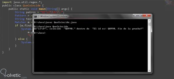 Trabajando con expresiones regulares en Java - Solvetic