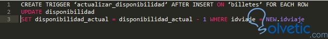 Crear y eliminar disparadores o triggers en MySQL - Solvetic