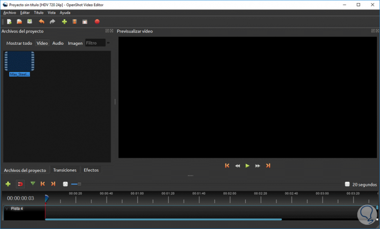 Cómo editar videos en Linux con OpenShot - Solvetic