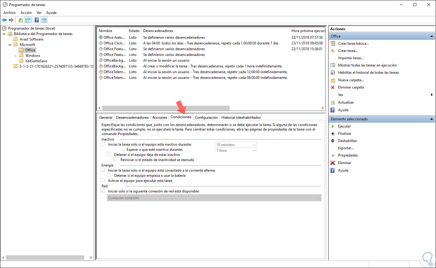 Cómo ver tareas programadas Windows 10 - Solvetic