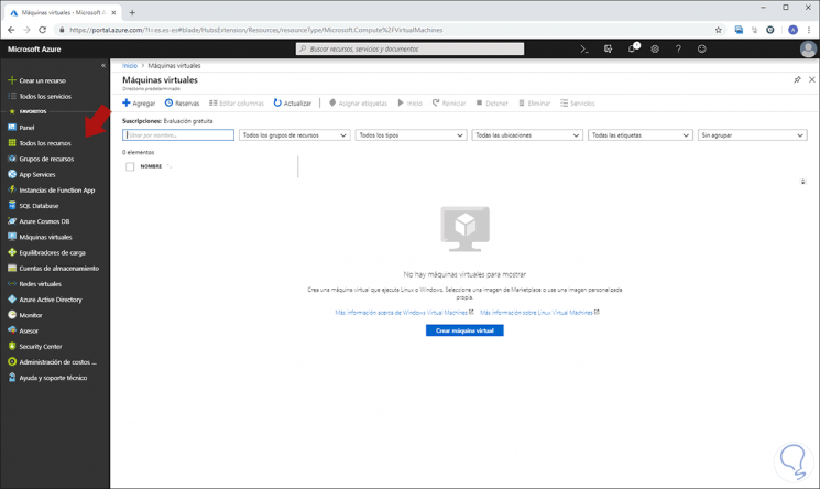 Cómo funciona y empezar a usar Azure - Solvetic