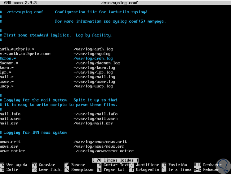 Registro de eventos en logs con Syslogd y Klogd en Linux - Solvetic
