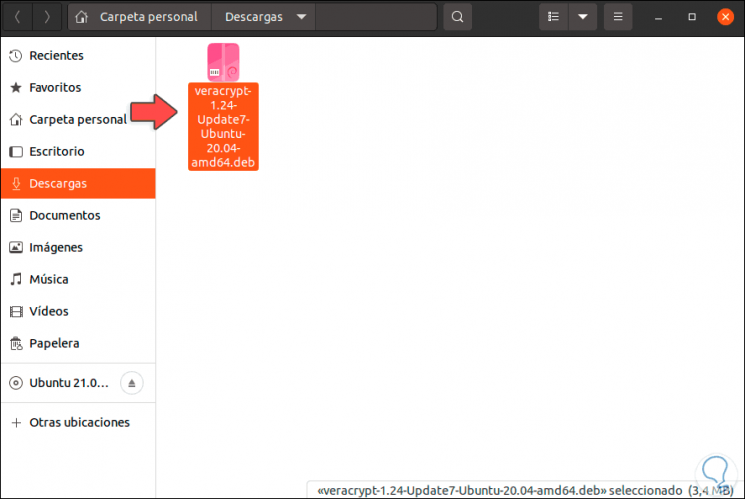 Instalar VeraCrypt Ubuntu 21.04, 20.04 y otras versiones - Solvetic