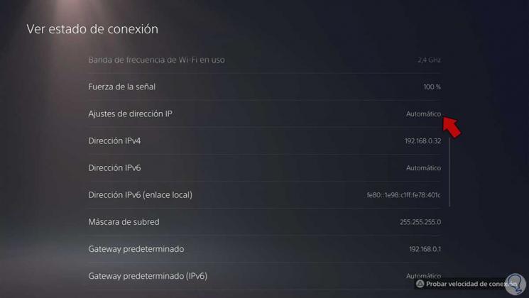 Cómo poner IP estática PS5 | IP FIJA - Solvetic