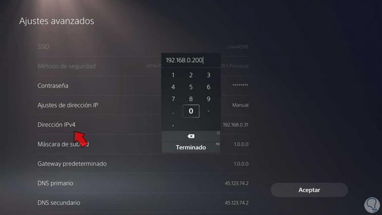 Cómo poner IP estática PS5 | IP FIJA - Solvetic