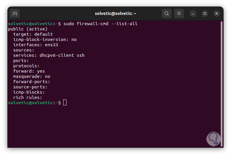 Instalar y Usar Firewalld en Ubuntu ️ - Solvetic