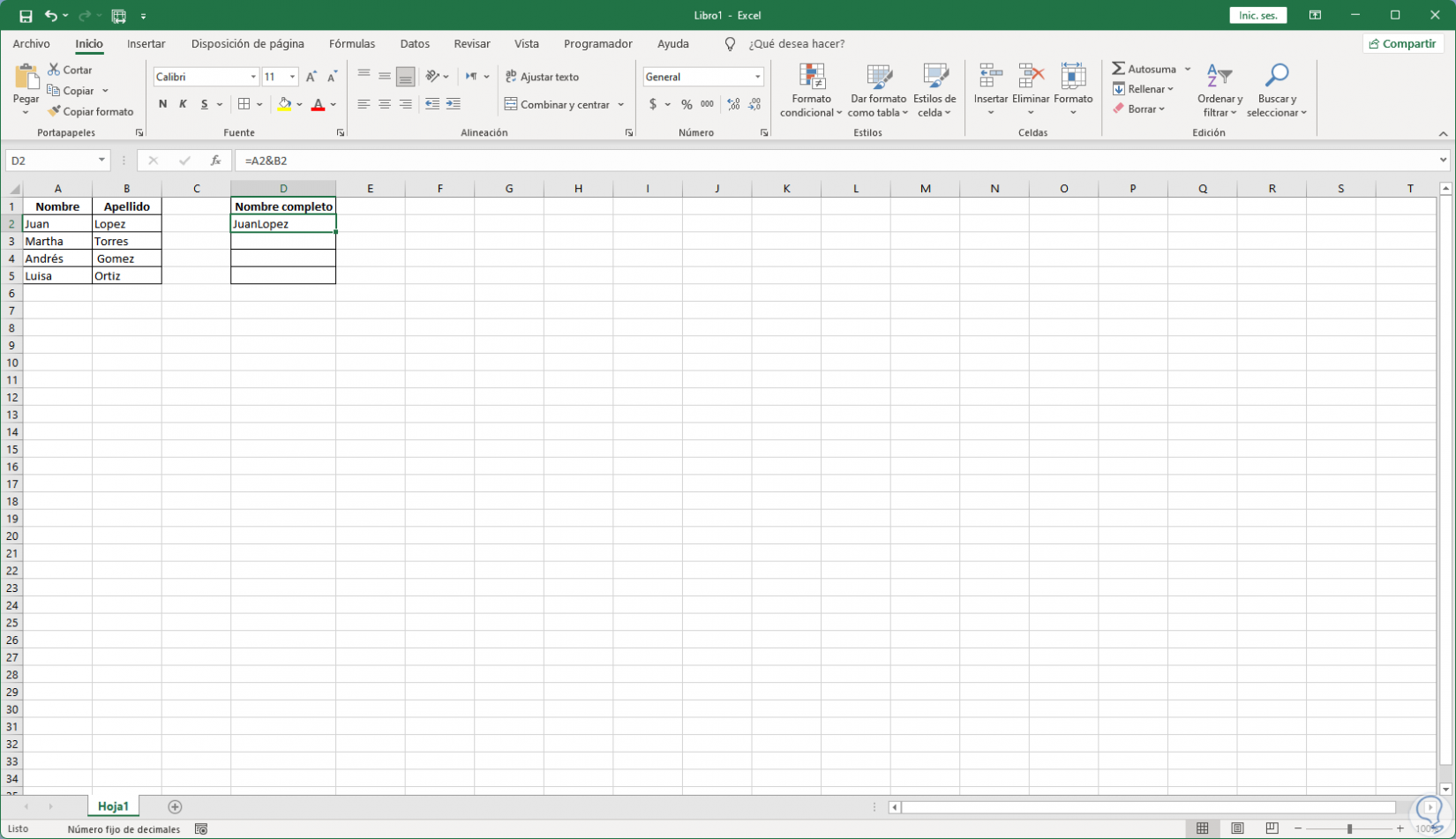 Cómo unir Celdas de Excel ️ - Solvetic Cómo unir Celdas de Excel ️ - Solvetic