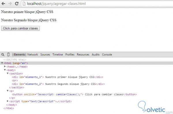 Manipulación del CSS con jQuery - Solvetic