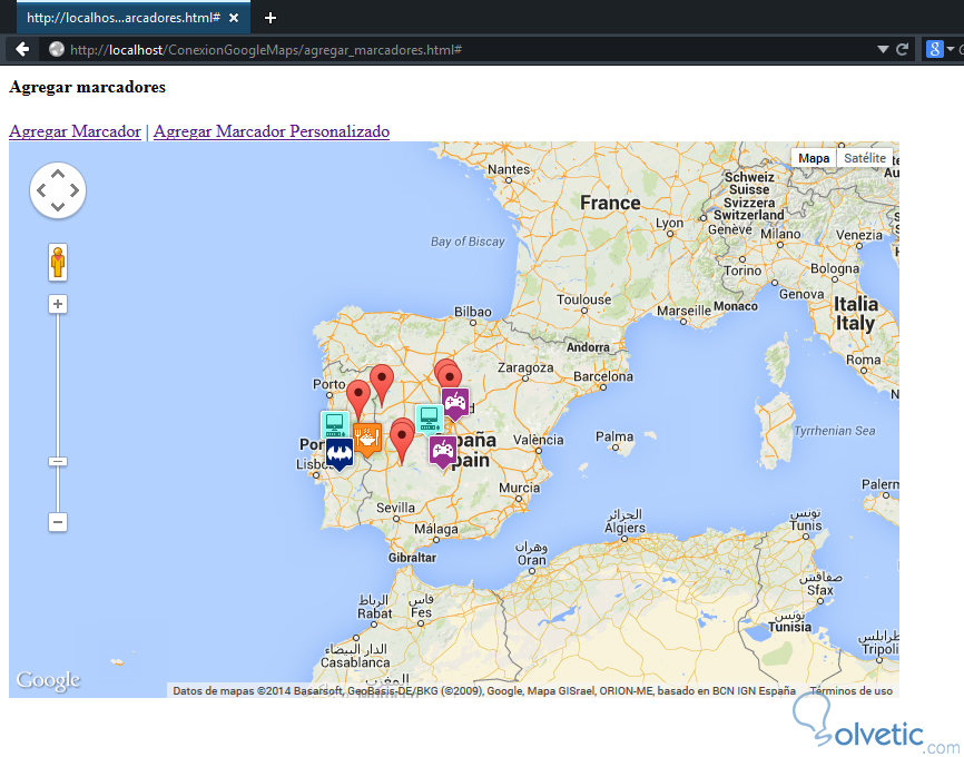 Utilización de vectores en Google Maps - Solvetic