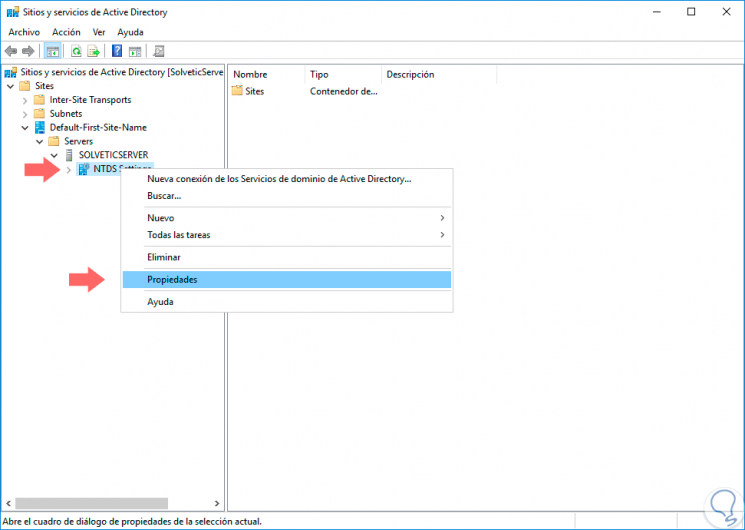 Verificar si controlador de dominio Windows Server 2016 es Catálogo ...