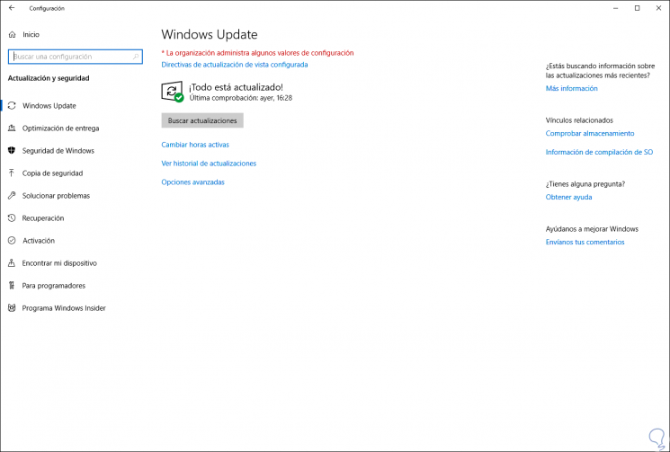 Cómo abrir Configuración en Windows 10 - Solvetic