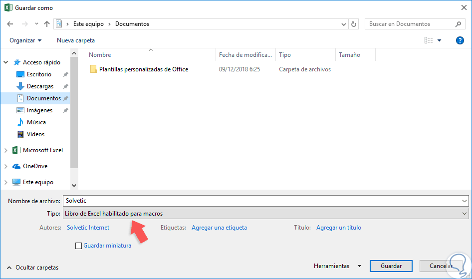 Cómo hacer una macro Excel 2019, 2016 - Solvetic Cómo hacer una macro Excel 2019, 2016 - Solvetic