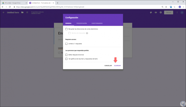 Cómo hacer una encuesta en Google Docs - Solvetic