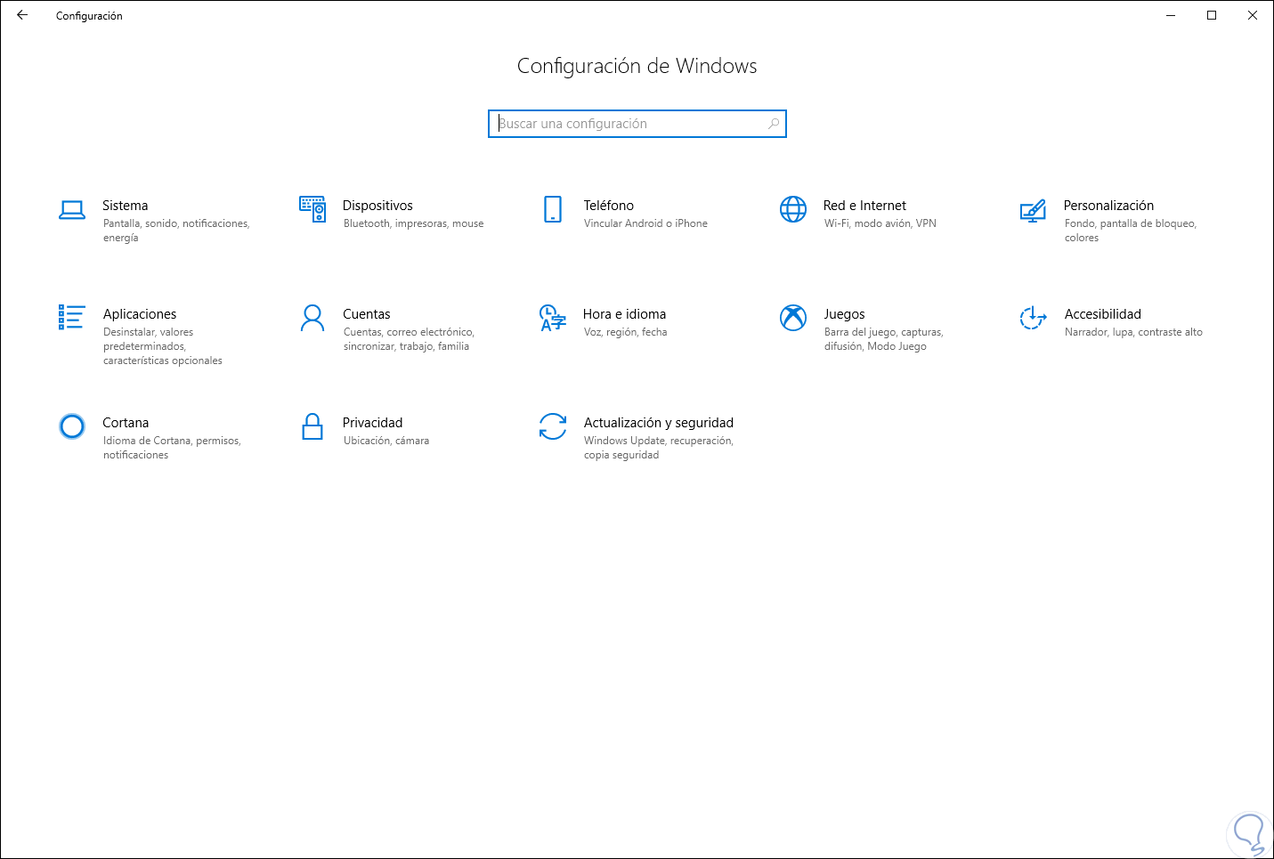 Cómo abrir Configuración en Windows 10 - Solvetic Cómo abrir Configuración en Windows 10 - Solvetic