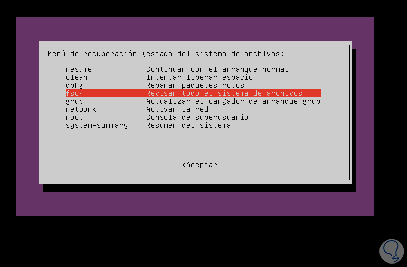Modo Recovery Ubuntu 21.04 y 20.04 | ENTRAR y USAR - Solvetic