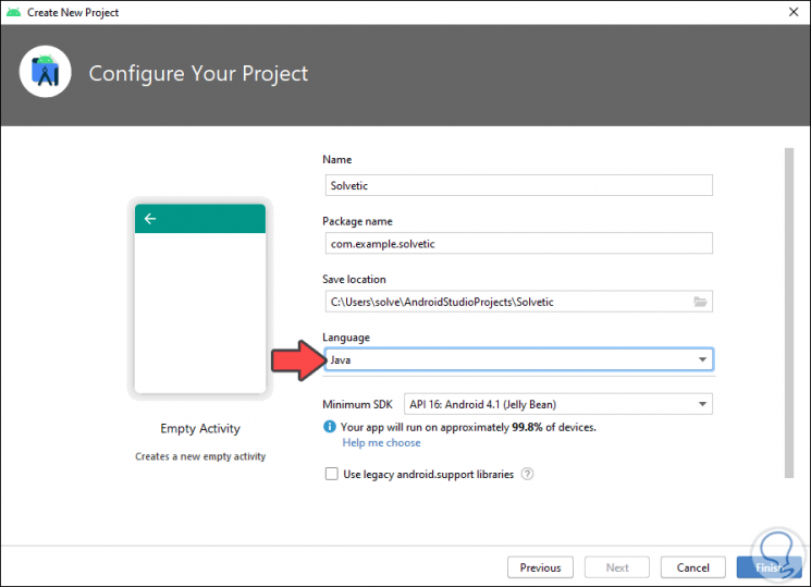 Instalar Android Studio 4 Windows 10 con JAVA 15 - Solvetic