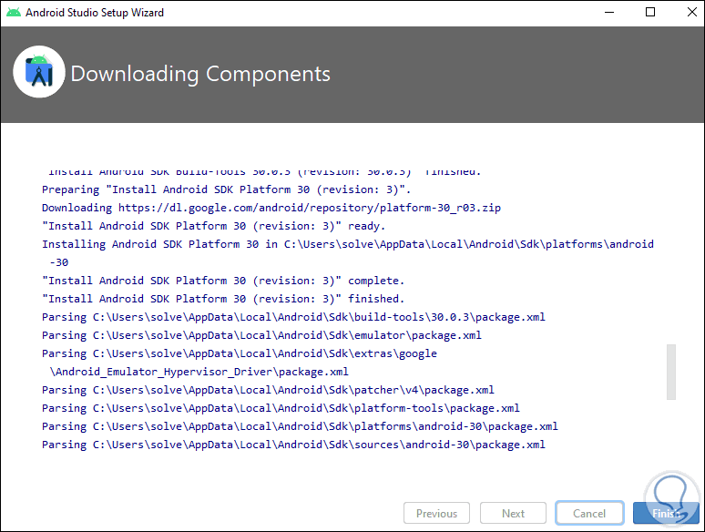 Instalar Android Studio 4 Windows 10 con JAVA 15 - Solvetic