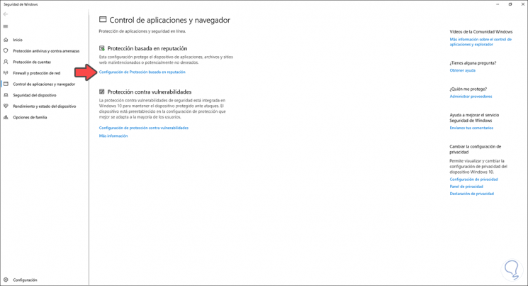 Desactivar Filtro SmartScreen Windows 10 2021 - Solvetic