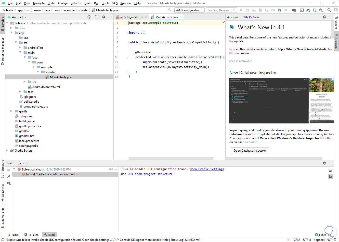 Instalar Android Studio 4 Windows 10 con JAVA 15 - Solvetic