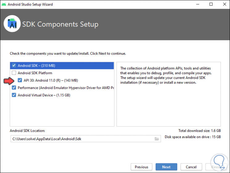 Instalar Android Studio 4 Windows 10 con JAVA 15 - Solvetic