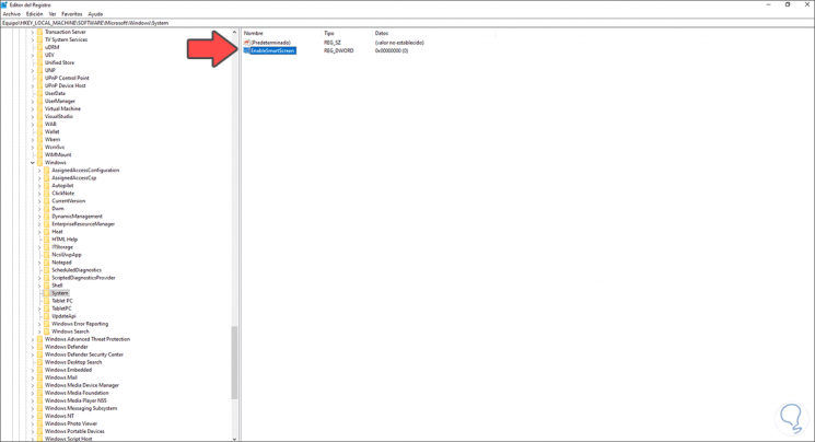 Desactivar Filtro SmartScreen Windows 10 2021 - Solvetic
